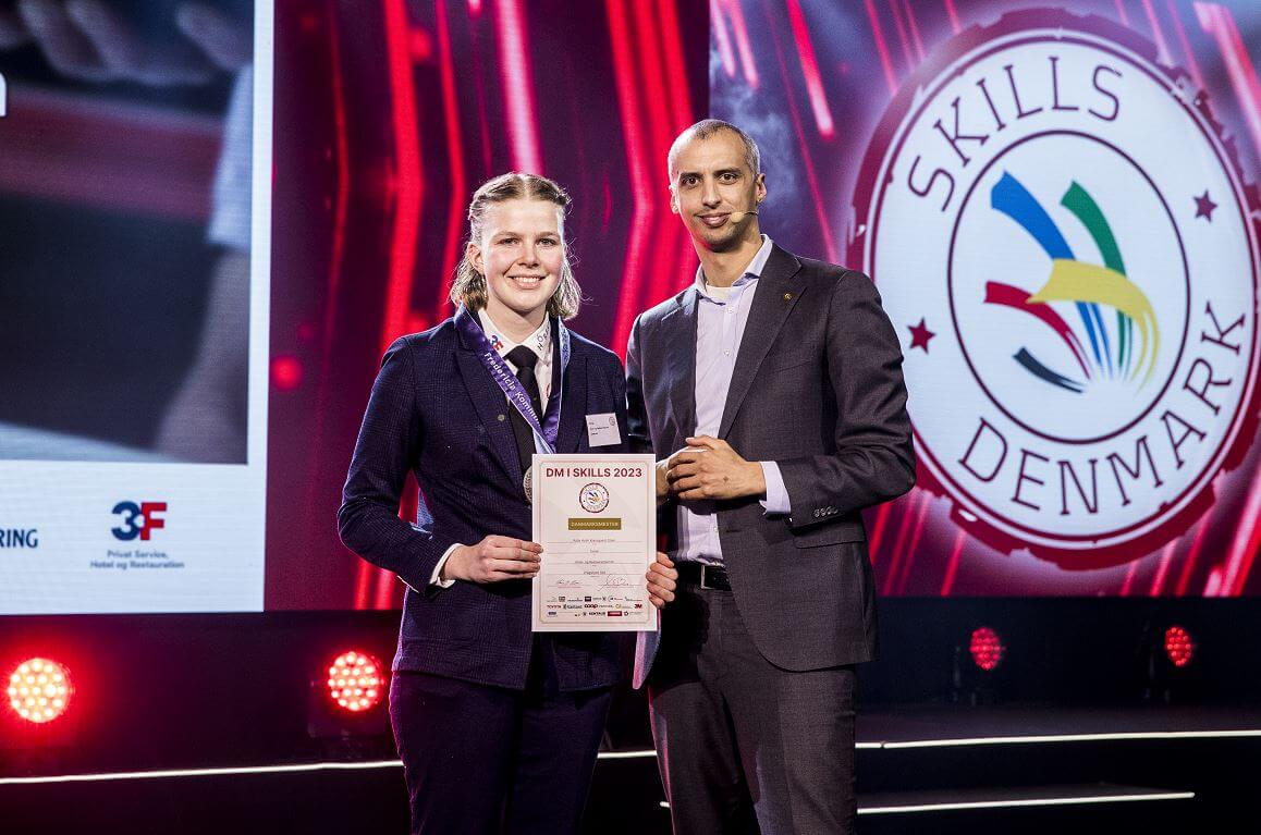 Vinder af DM i Skills: Vi skal sætte mere fokus på erhvervsuddannelserne - Textilia
