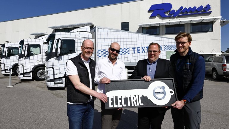 Textilia investerer i tre eldrevne lastbiler – og tager et vigtigt ...